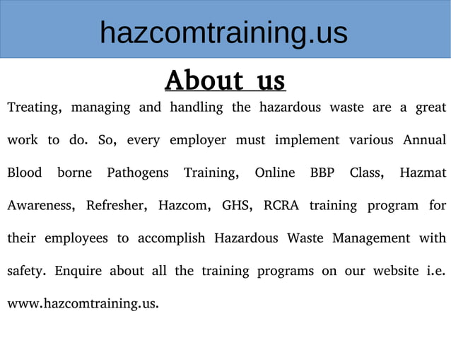 Hazmat Refresher Training | PDF