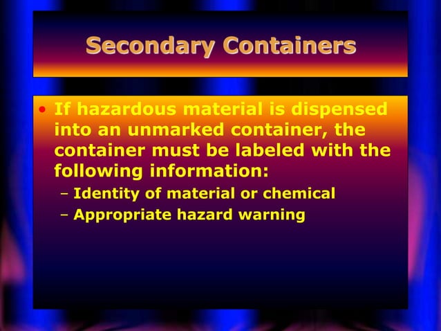 HAZCOM Training PPT.ppt | First Aid | Injuries