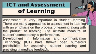 Ict ang assesment of learning | PDF