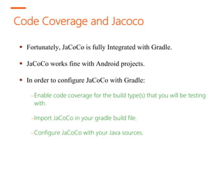 [AnDevCon 2016] Mutation Testing for Android | PPTX