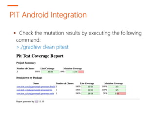 [AnDevCon 2016] Mutation Testing for Android | PPTX