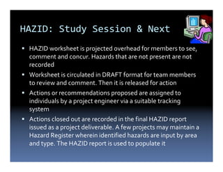 HAZID | Hazard Indentification | Gaurav Singh Rajput | PDF