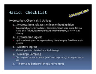 HAZID | Hazard Indentification | Gaurav Singh Rajput | PDF