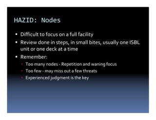 HAZID | Hazard Indentification | Gaurav Singh Rajput | PDF