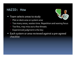 HAZID | Hazard Indentification | Gaurav Singh Rajput | PDF