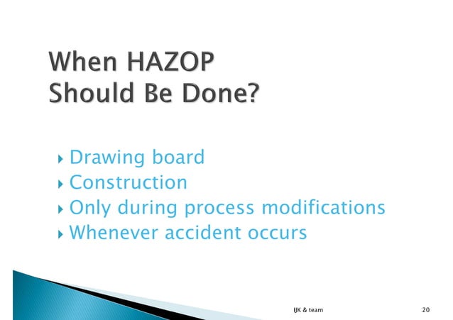 Hazid & hazops | PDF | Indoor Environmental Quality | Home & Garden