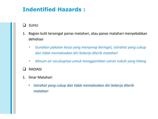Hazids Training Hazard Identification and Risk Control HSE.ppt