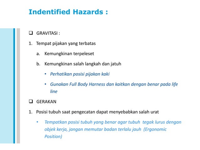 Hazids Training Hazard Identification and Risk Control HSE.ppt