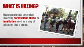 Hazing Prevention! | PPTX