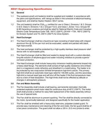 Hazloc Explosion-proof Heaters XEU1 - Brochure | PDF | Home Appliances ...