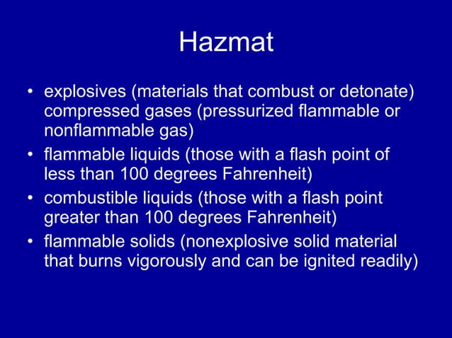 Hazmat | PPT | First Aid | Injuries
