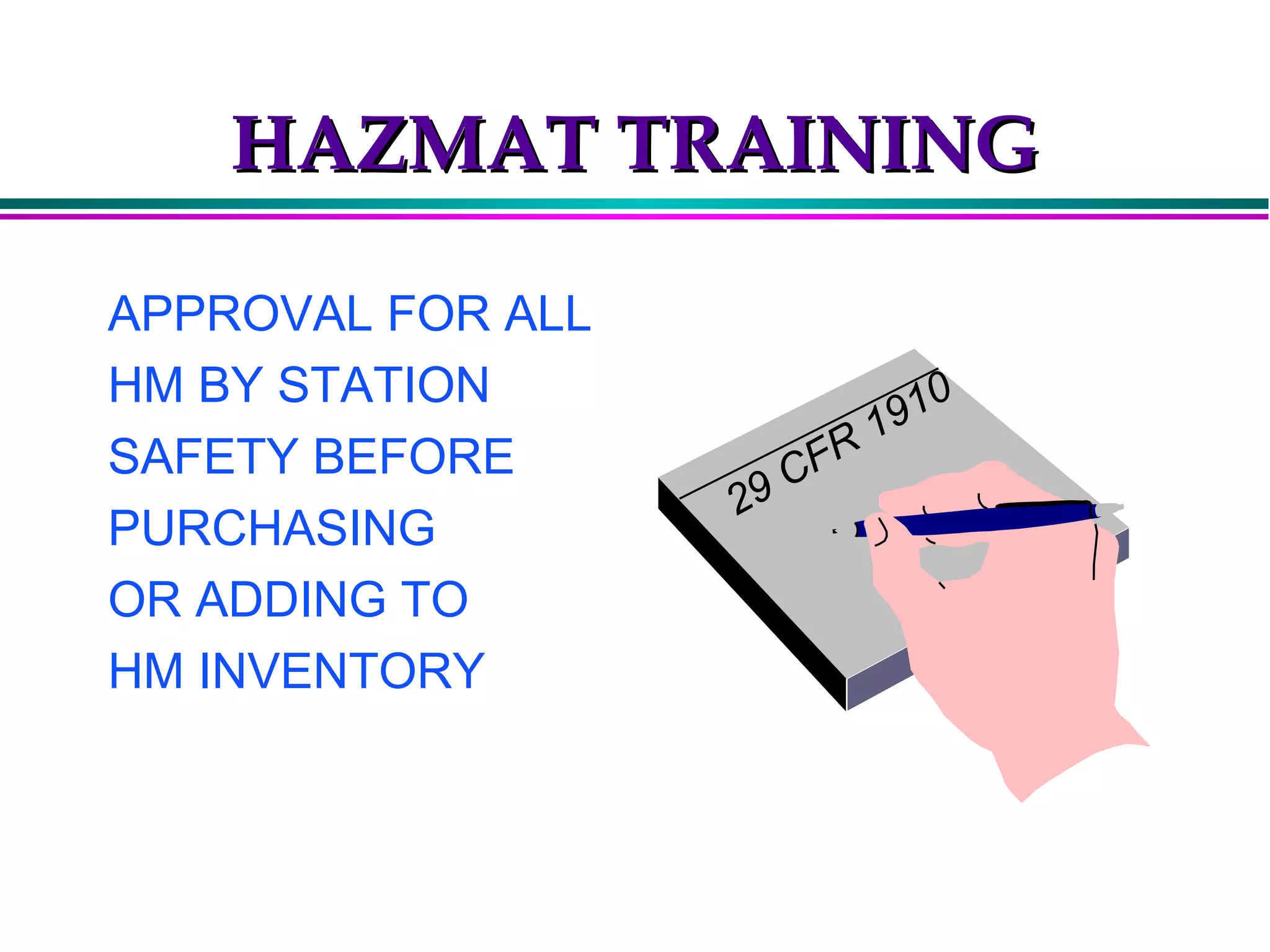 Hazmat | PPT