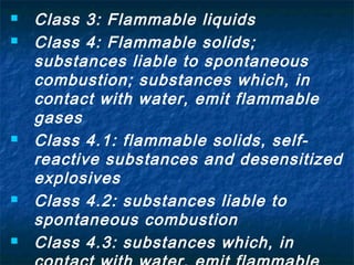 Hazmat - decodning the IMDG Code | PPT