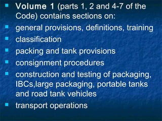 Hazmat - decodning the IMDG Code | PPT