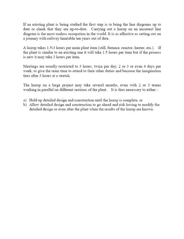 Hazop | DOCX