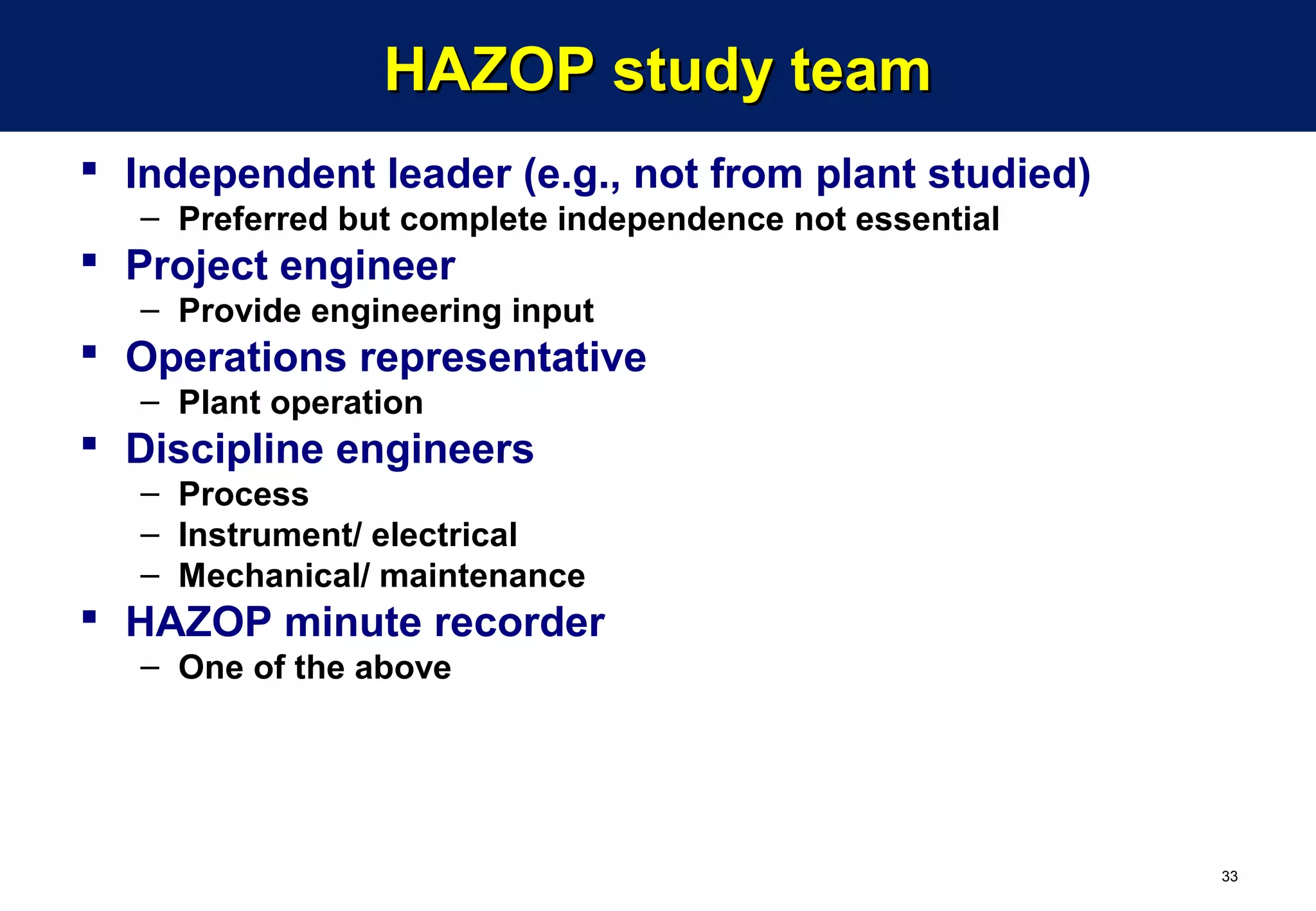 Hazop Study | PPT