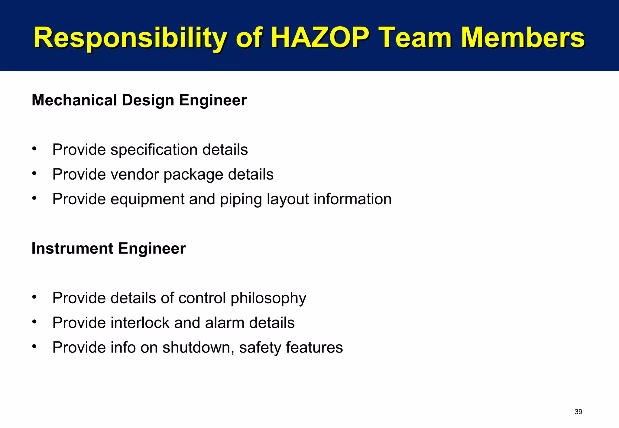 Hazop Study | PPT