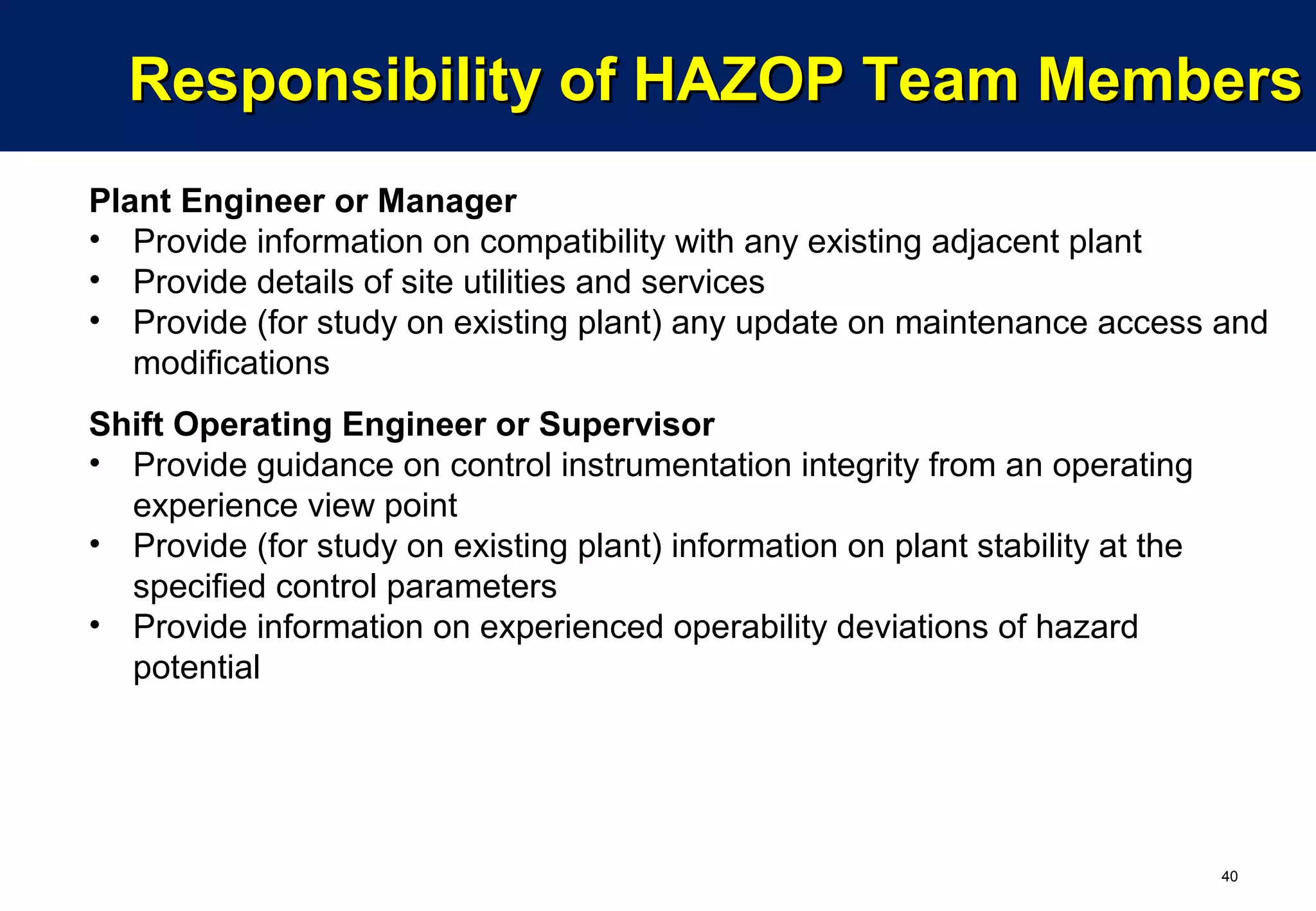 Hazop Study | PPT