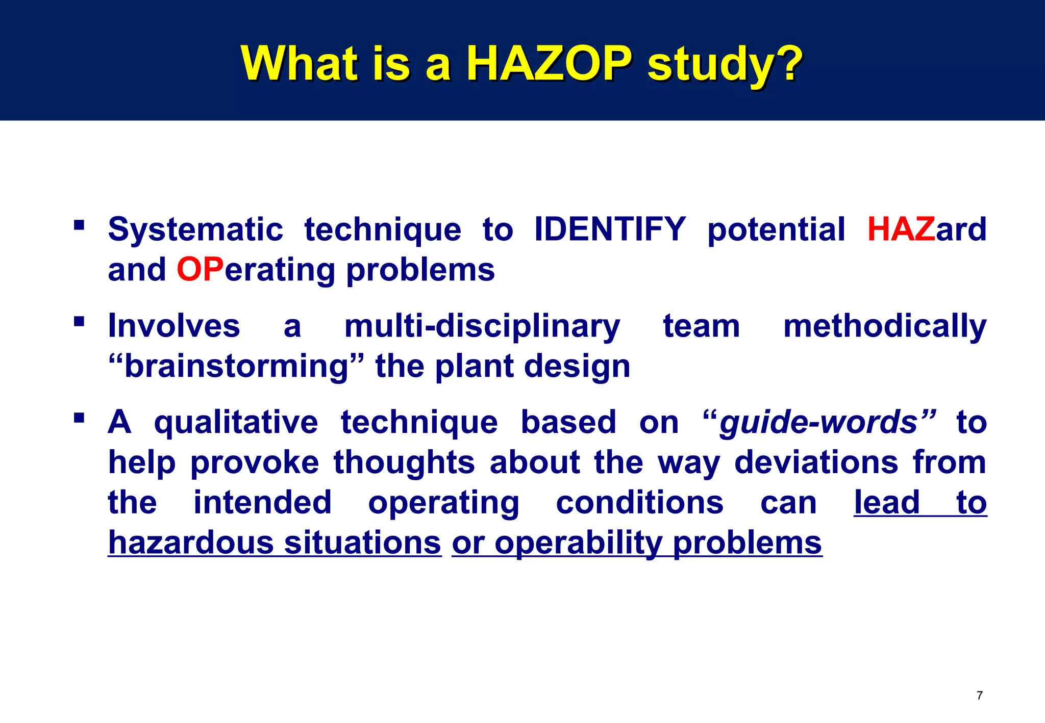 Hazop Study | PPT