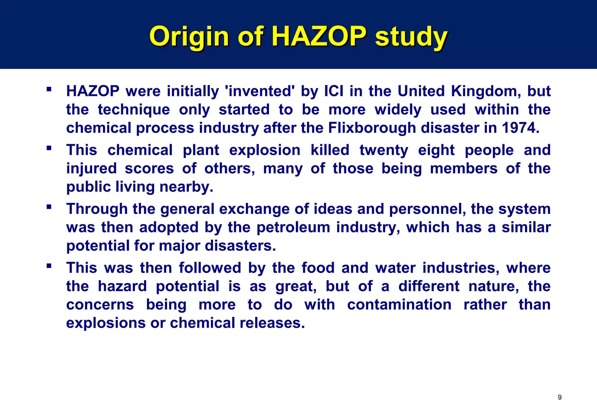 Hazop Study | PPT