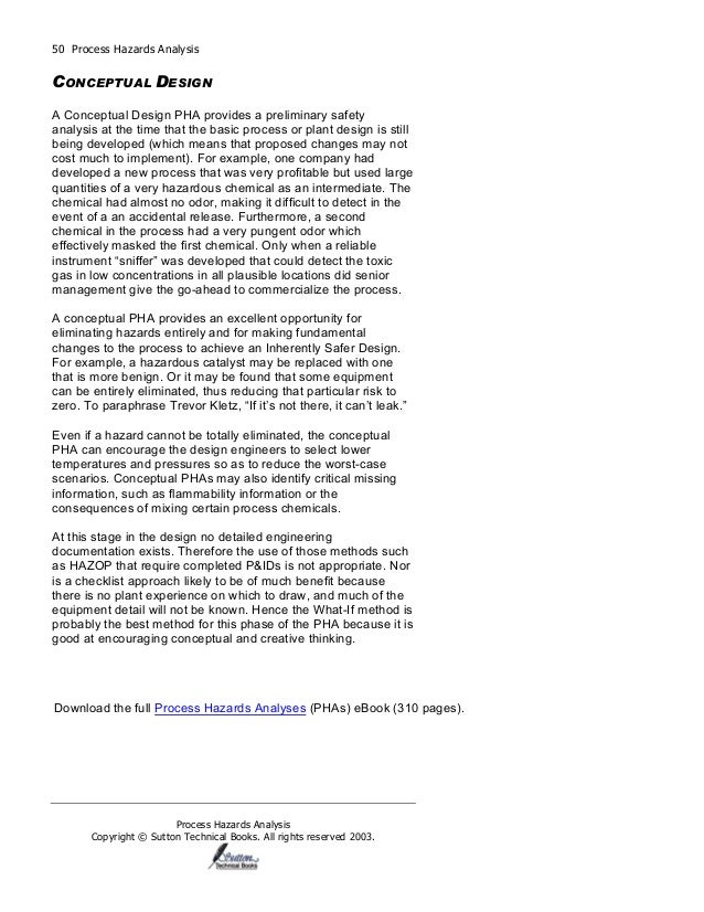 Process Hazards Analysis | PDF