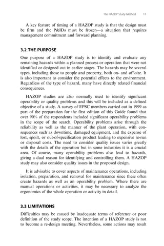Hazop guide to best practices | PDF