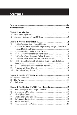 Hazop guide to best practices | PDF