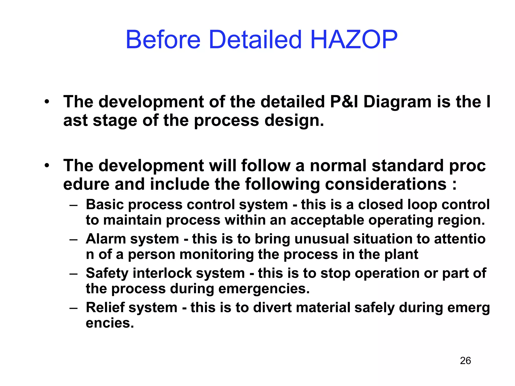 Hazard and Operability Study (HAZOP) | Gaurav Singh Rajput | PPTX