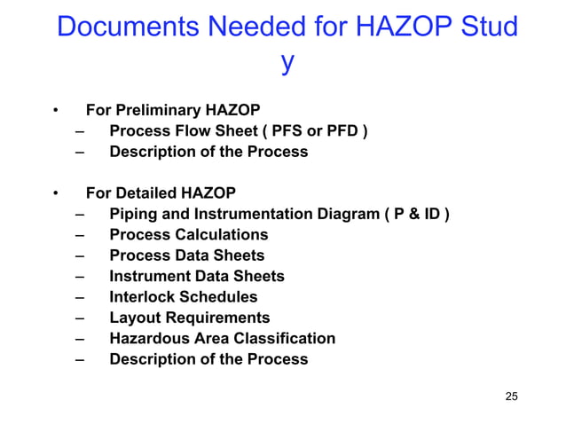 Hazard and Operability Study (HAZOP) | Gaurav Singh Rajput | PPTX