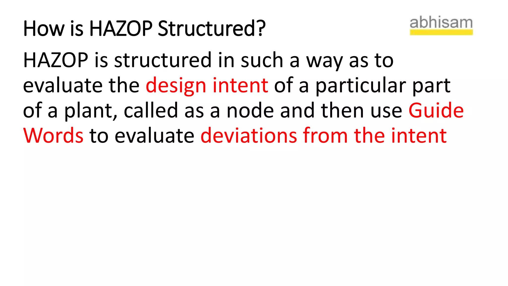 Hazop ppt | PPTX