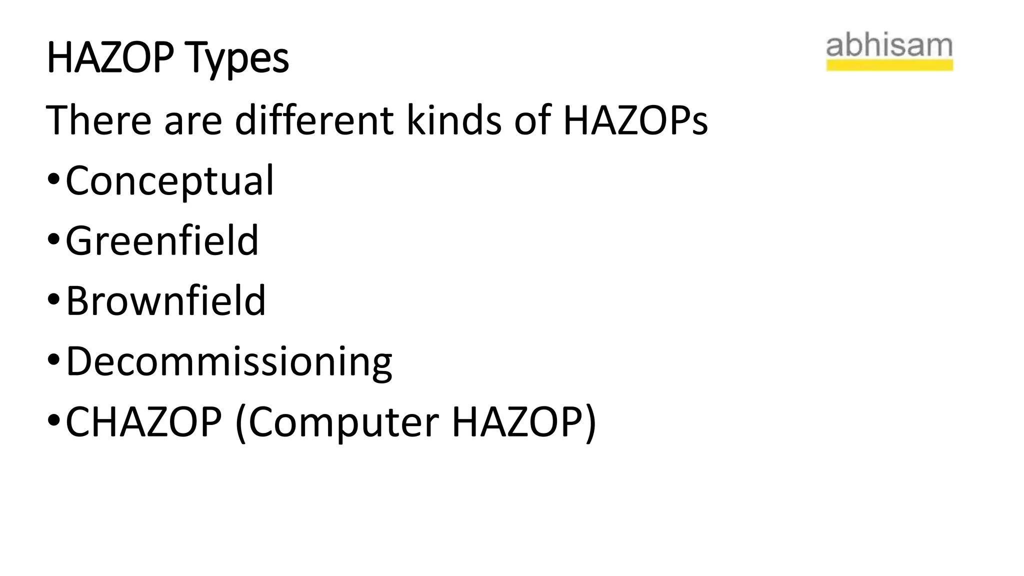 Hazop ppt | PPTX