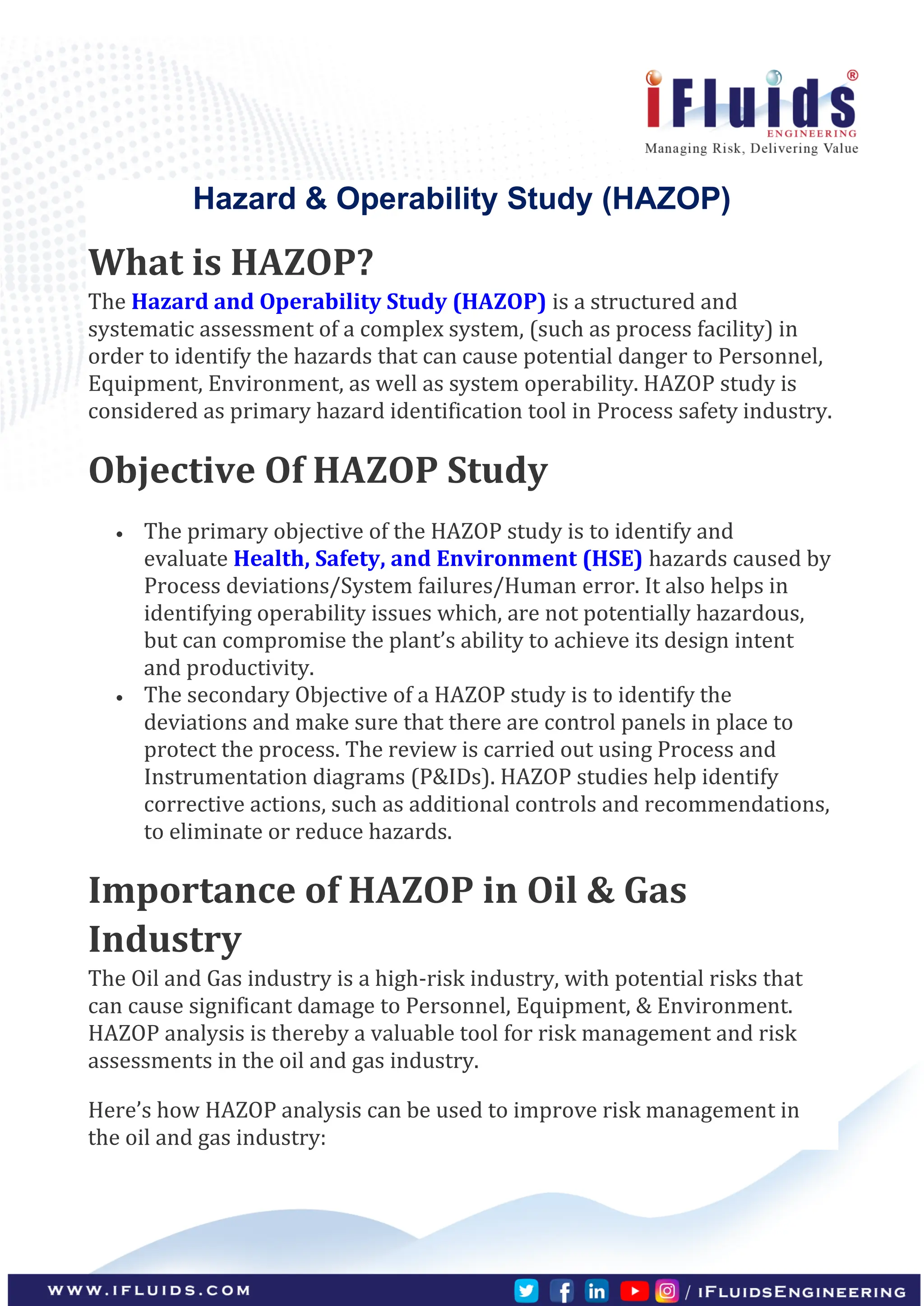 HAZOP (Hazard & Operability) Study.pdf