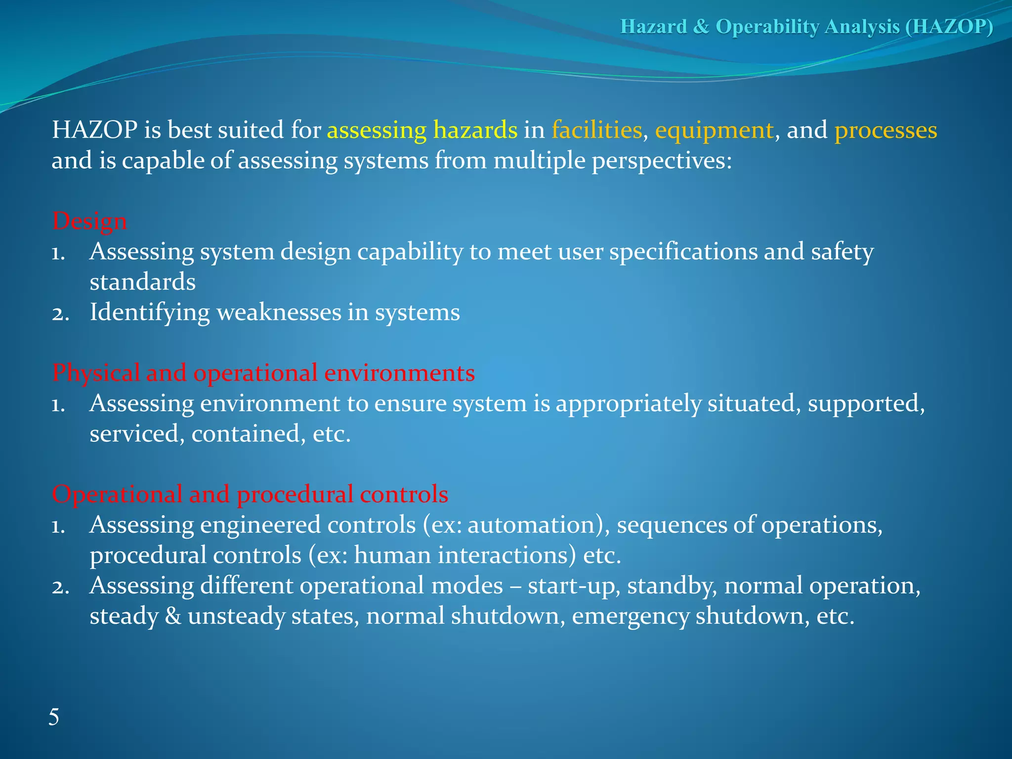 Hazop_study_introduction | PPTX
