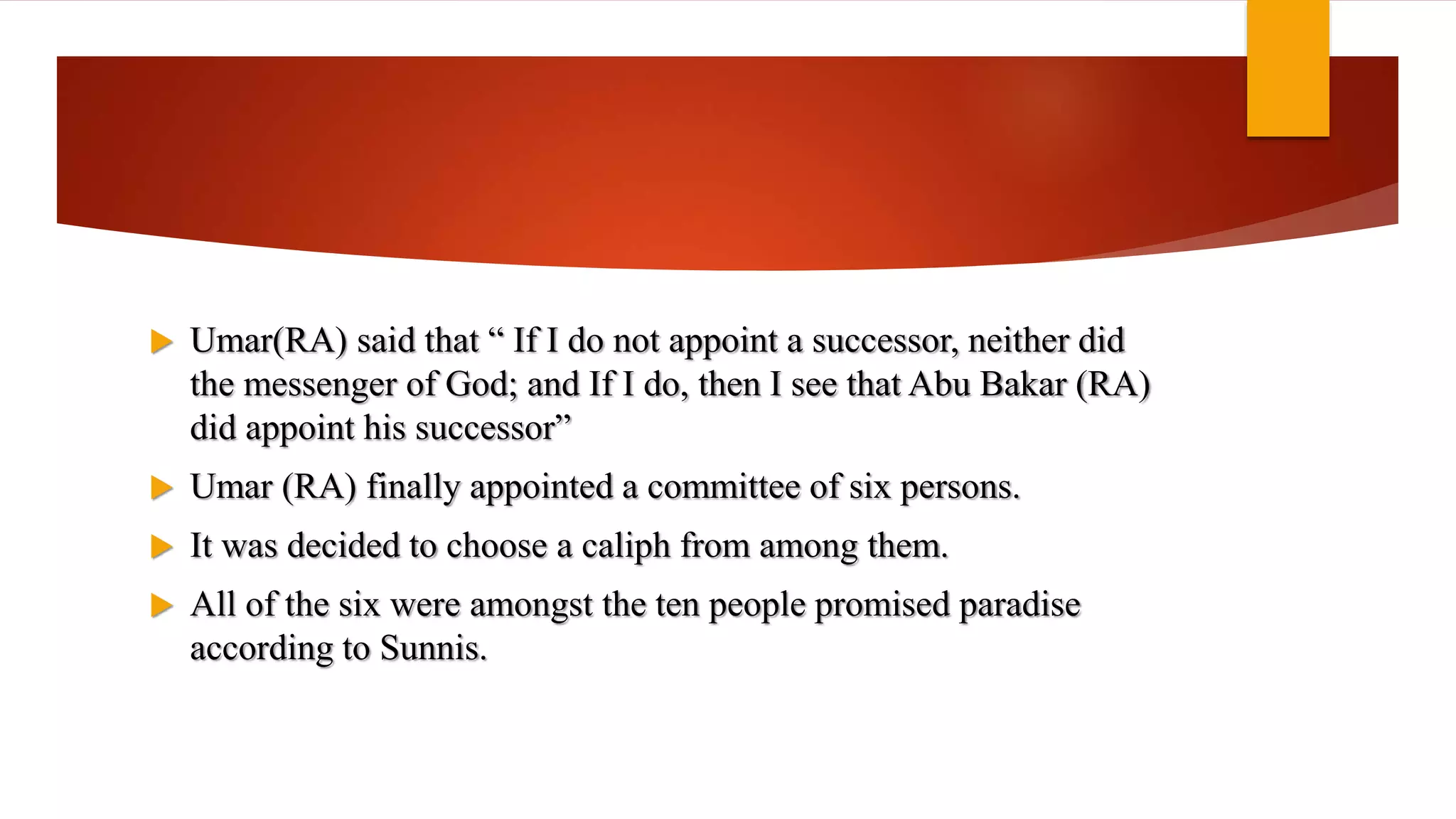 Hazrat umar (R A) | PPTX