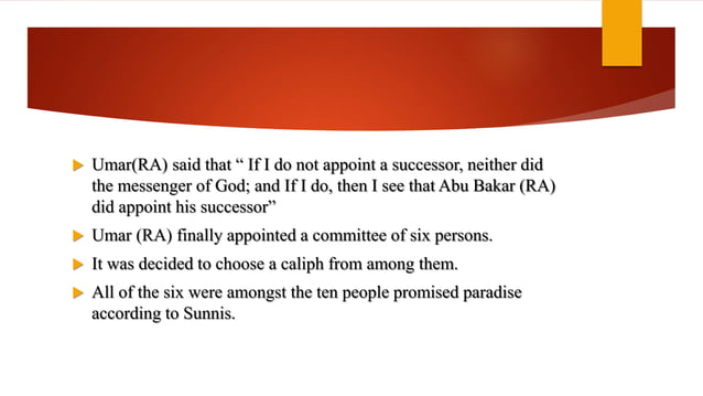 Hazrat umar (R A) | PPTX