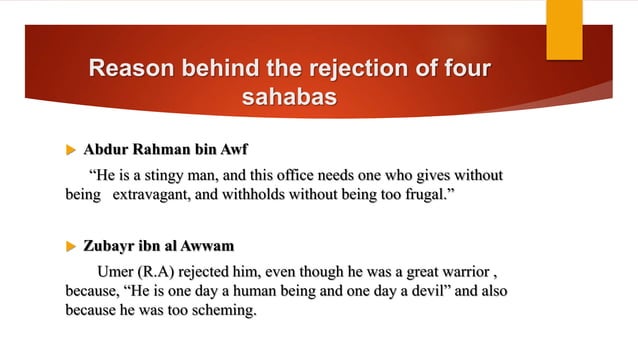 Hazrat umar (R A) | PPTX