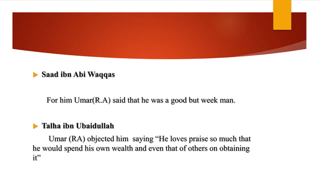 Hazrat umar (R A) | PPTX