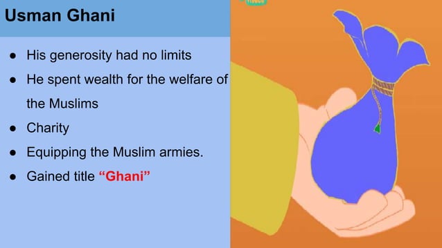 Hazrat Usman R.A | PPTX | Islam | Religion & Spirituality