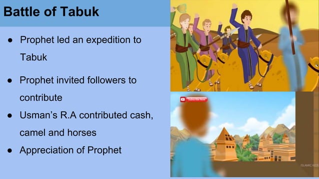Hazrat Usman R.A | PPTX | Islam | Religion & Spirituality