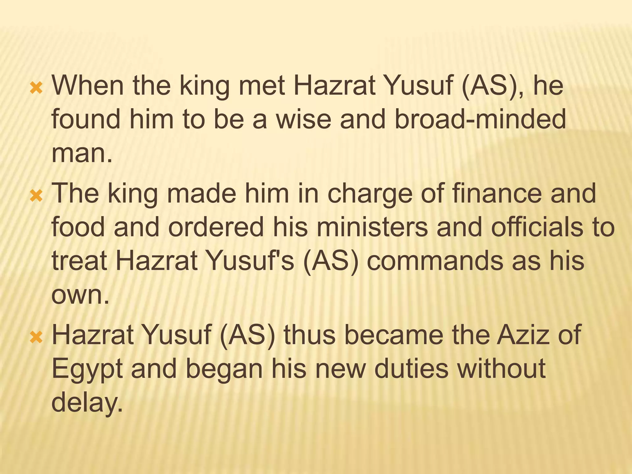 Hazrat Yusuf (AS).pptx
