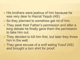 Hazrat Yusuf (AS).pptx