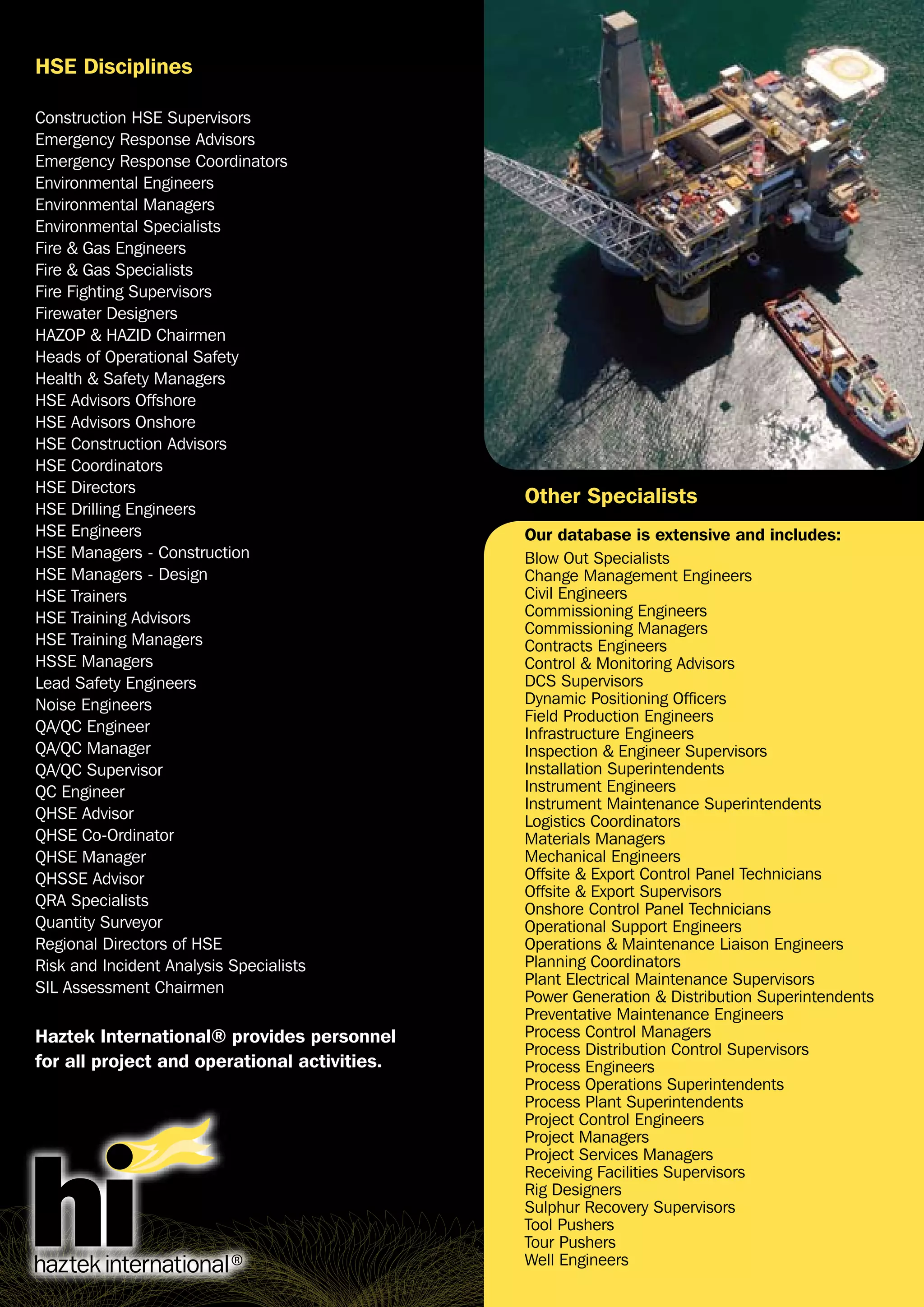 Haztek Brochure | PDF