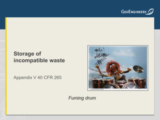 HazWaste: Ten RCRA Compliance Issues that Can Trip You Up | PPT