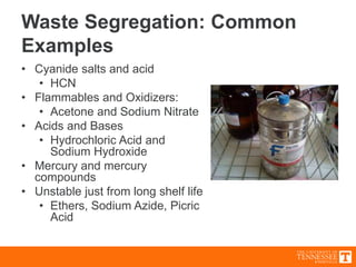 Hazardous Waste UTK | PPTX