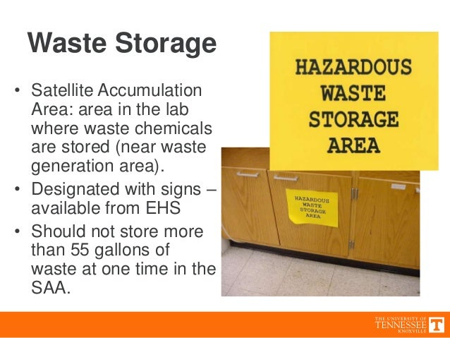 Hazardous Waste Segregation
