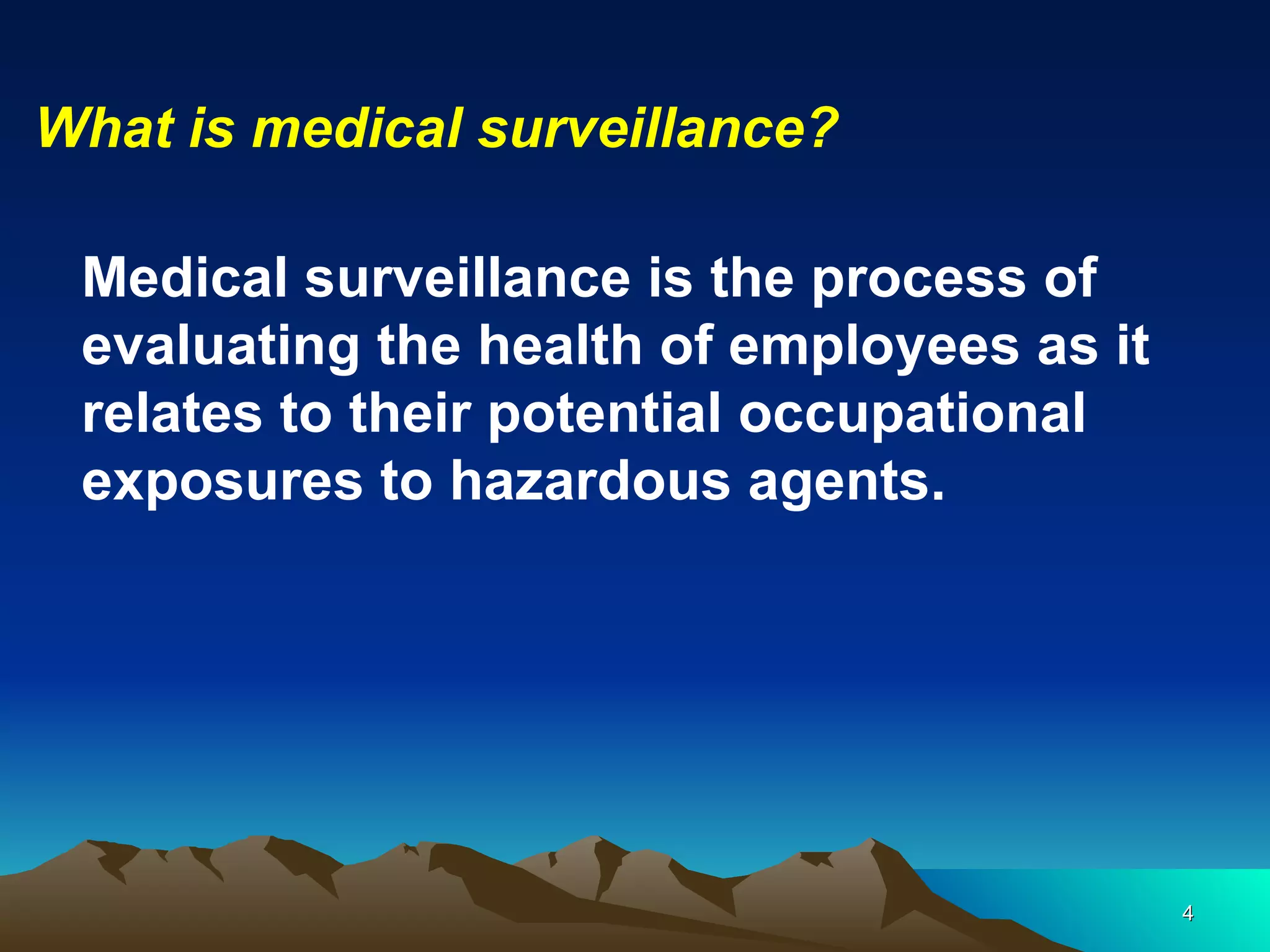 Hazwoper Medical Surveillance | PPT