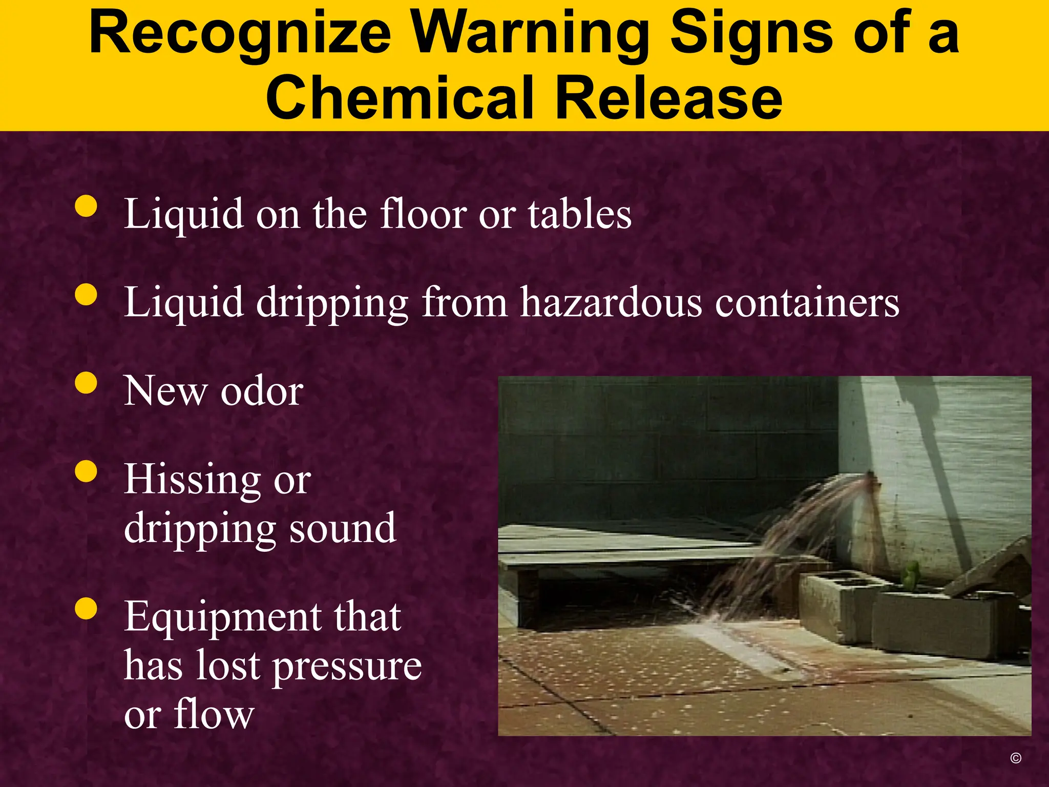 HAZWOPER Awareness Level technique presentation | PPT