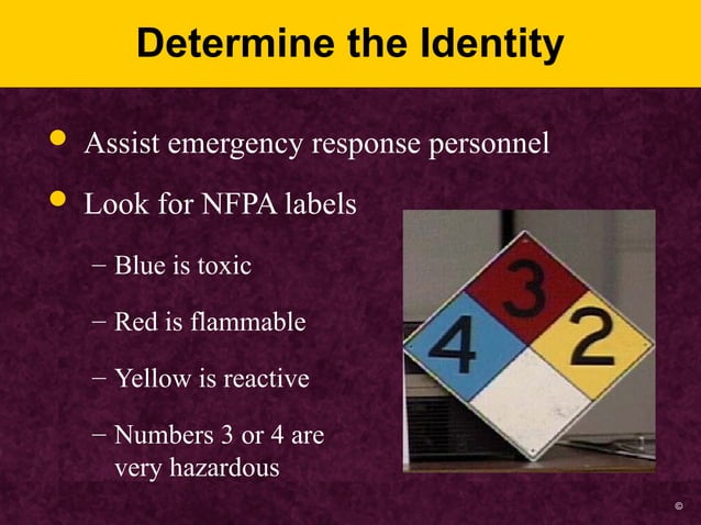 HAZWOPER Awareness Level technique presentation | PPT