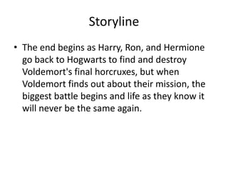 Hazza pots and the deathly hallows part deux | PPTX | Movies ...