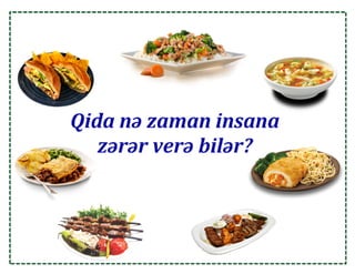 Qida zəhərlənmələri | PDF